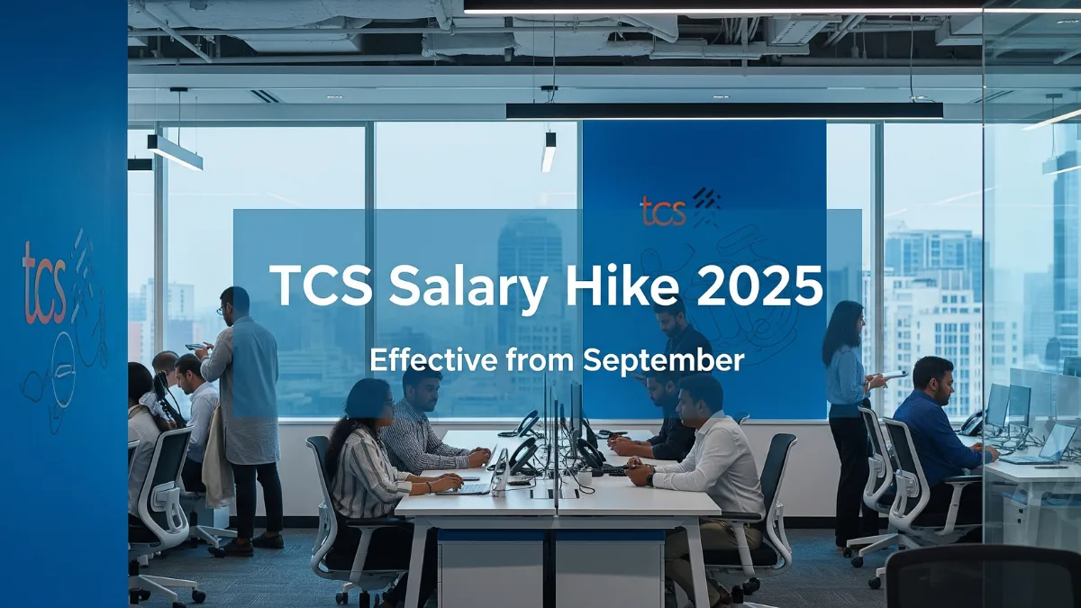 TCS Salary Hike 2025: 80% Employees to Get Raises Based on Performance ...
